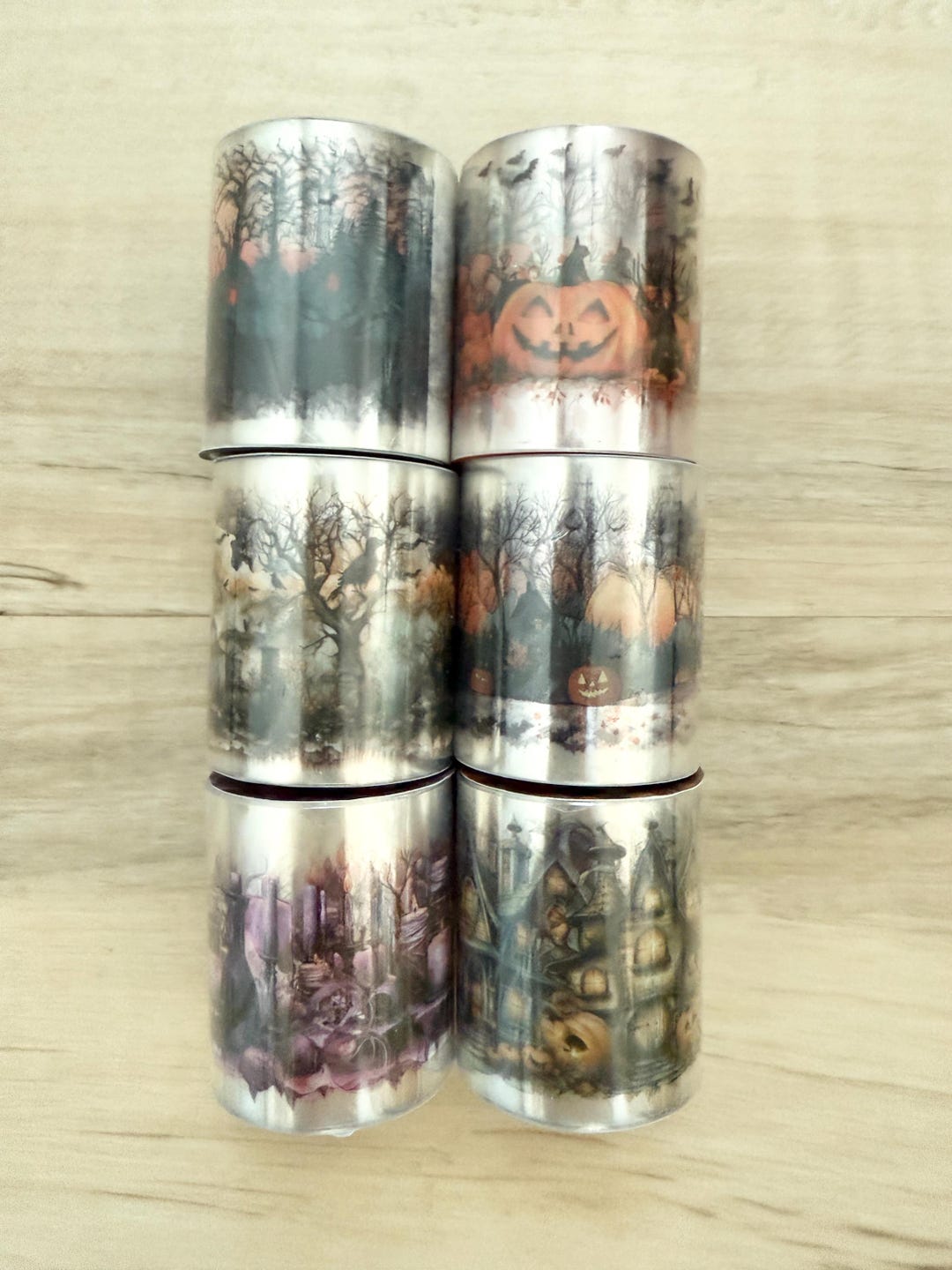 Halloween Dark Night Party PET Tape, 1.54 X1.77x78.74" Roll, Pumpkins ...