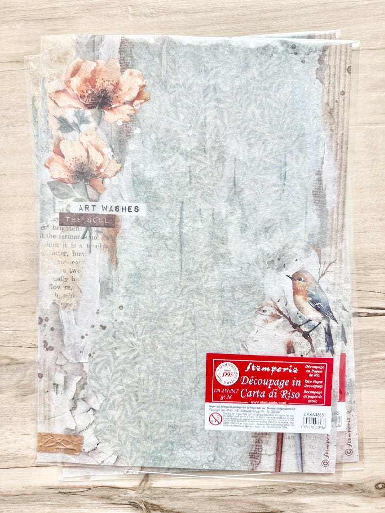 Stamperia Create Happiness Secret Diary Collection or Rice Paper, Vicky ...