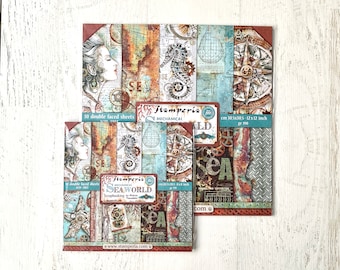 Stamperia Imagine Paper Collection, 8x8", 10 Dbl-sided Sheets/pkg ...