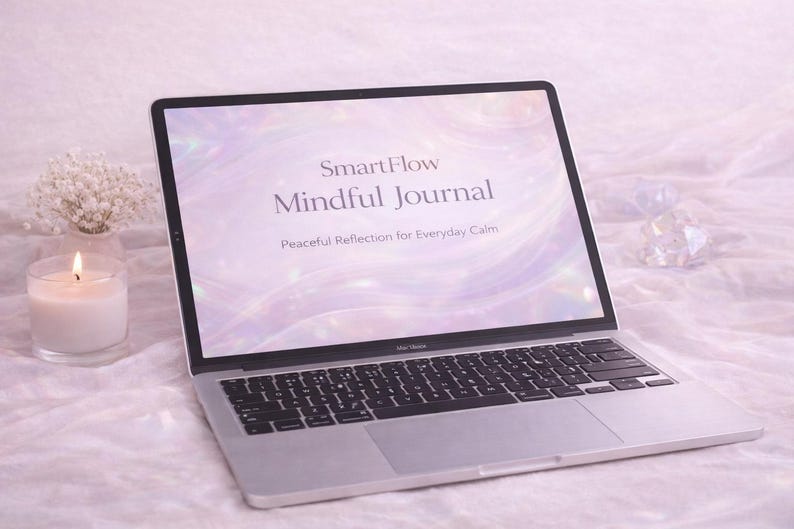 Mindfulness Journal | Digital Printable Reflection Journal | Minimalist ...