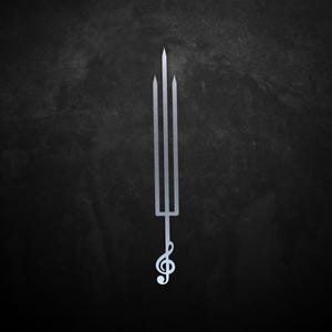 Triple Treble Clef Skewers, DXF Files for Plasma, Laser, CNC. Kebab ...