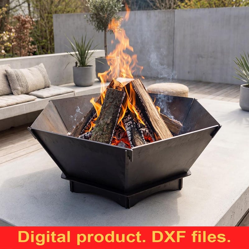 Fire Pits Plasma Dxf - Etsy UK