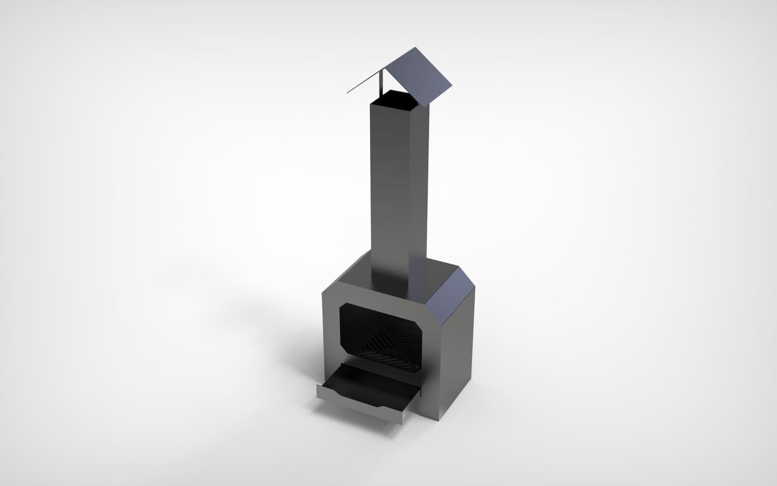 Garden Fireplace DXF & SVG Files ~ CNC Metal Fireplace Plans for Diy ...