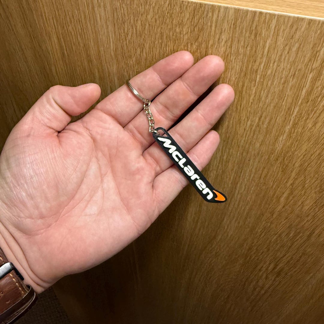 Mclaren Keyring | F1 Motorsport Keychain | Car Enthusiast Gift | Racing ...
