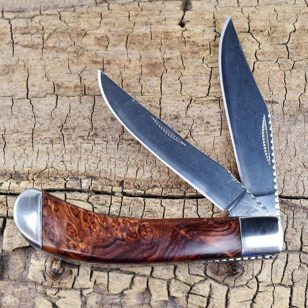 2 Blade Pocket Knife - Etsy