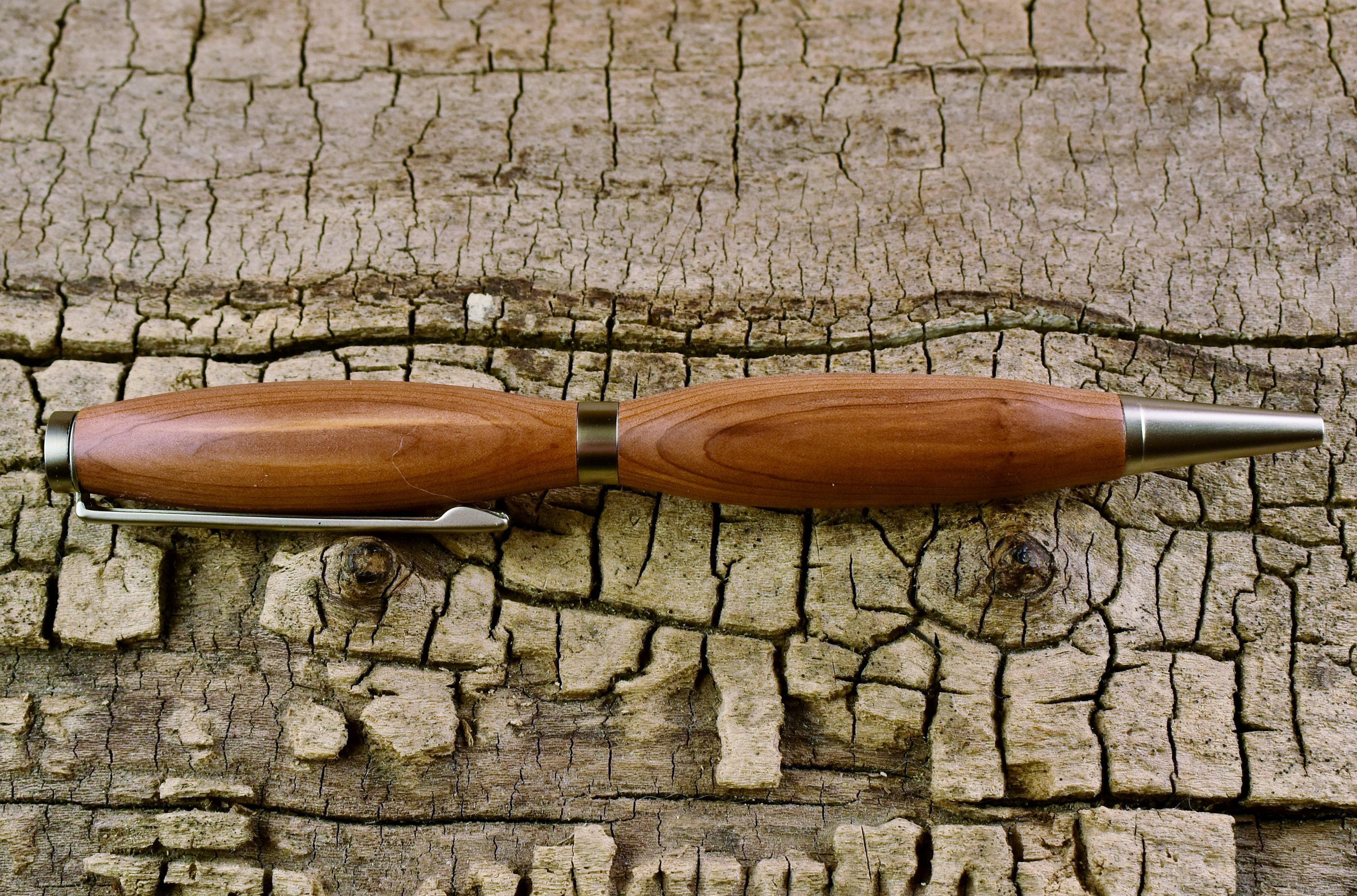 Aromatic Cedar Wood Pen - One Custom Engraved Pen - Wooden Pen ...