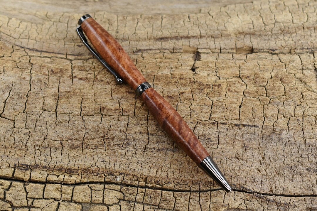 Rare Australian Red Mallee Burl Wood Pen - Wooden Pen - Groomsmen Gift ...