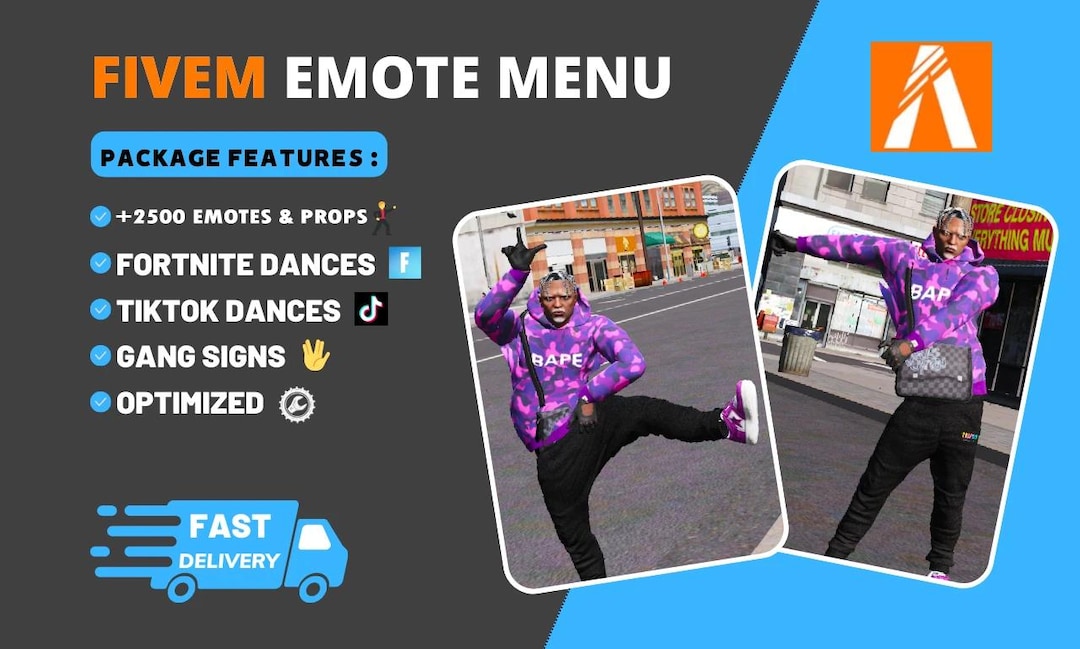 2 500+ Emotes Premium Pour Fivem – Pack Plug & Play - Etsy