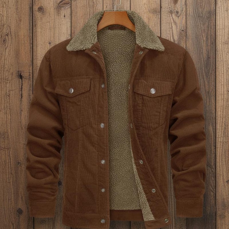 Black Corduroy Sherpa - Etsy