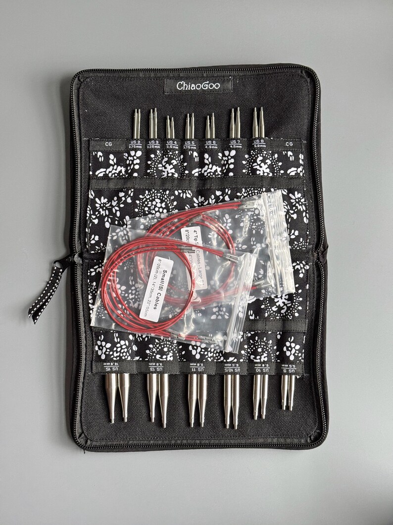 Chiaogoo TWIST 4in Complete Set. Stainless Steel Needles With Memory ...