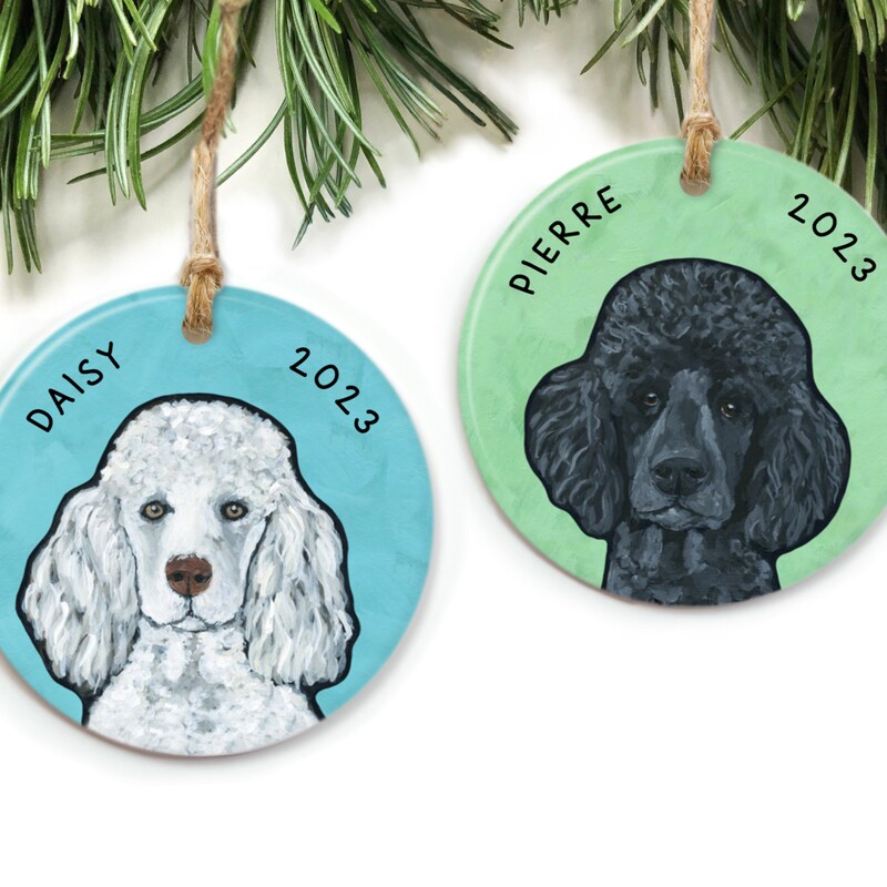 Poodle Ornament - Etsy