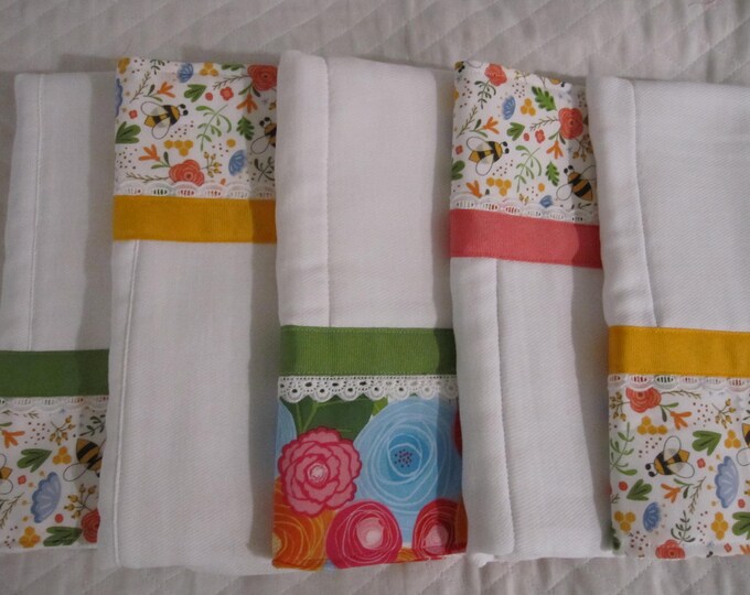 Burp Pads Set, Bee Sweet - Etsy