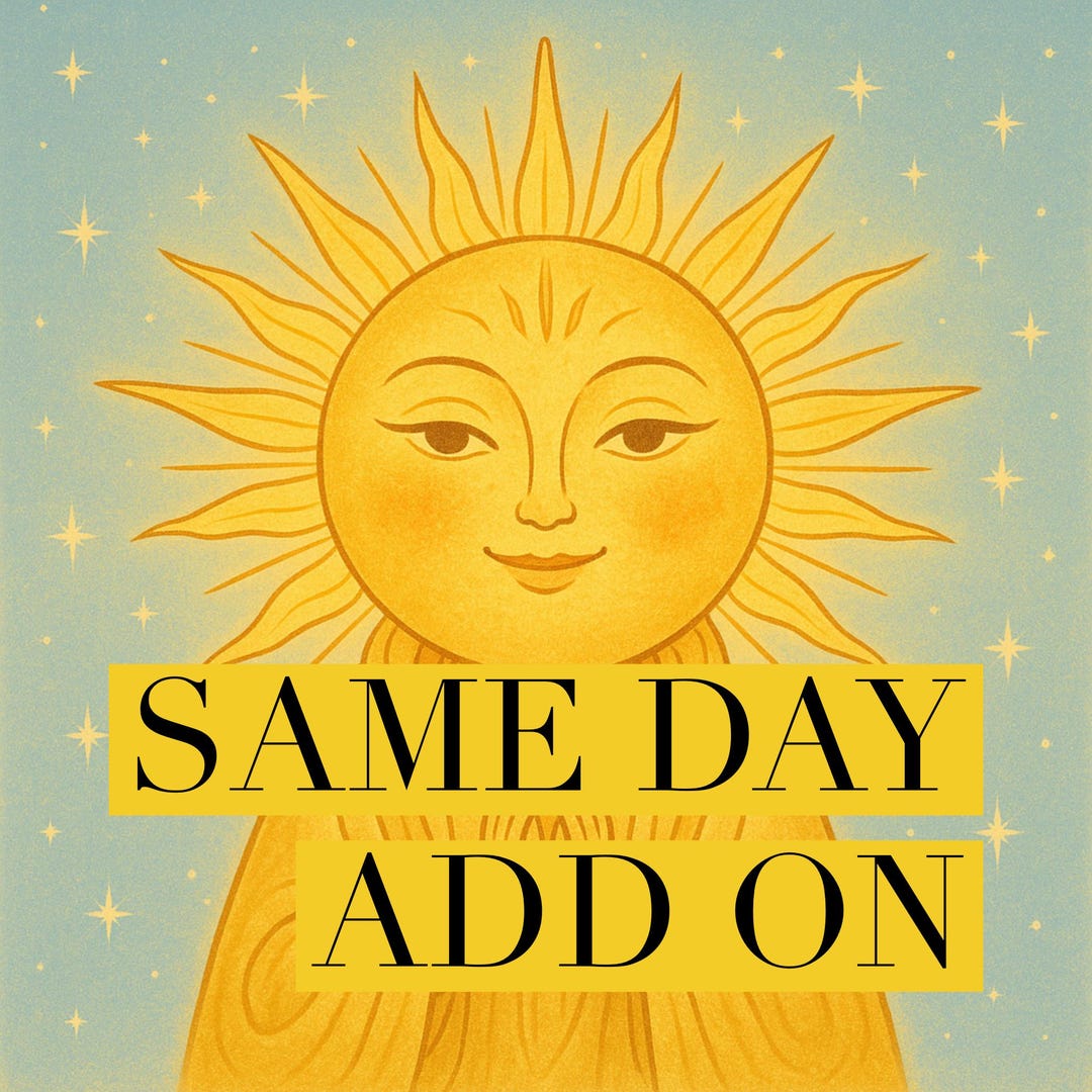 Same Day Add On - Etsy