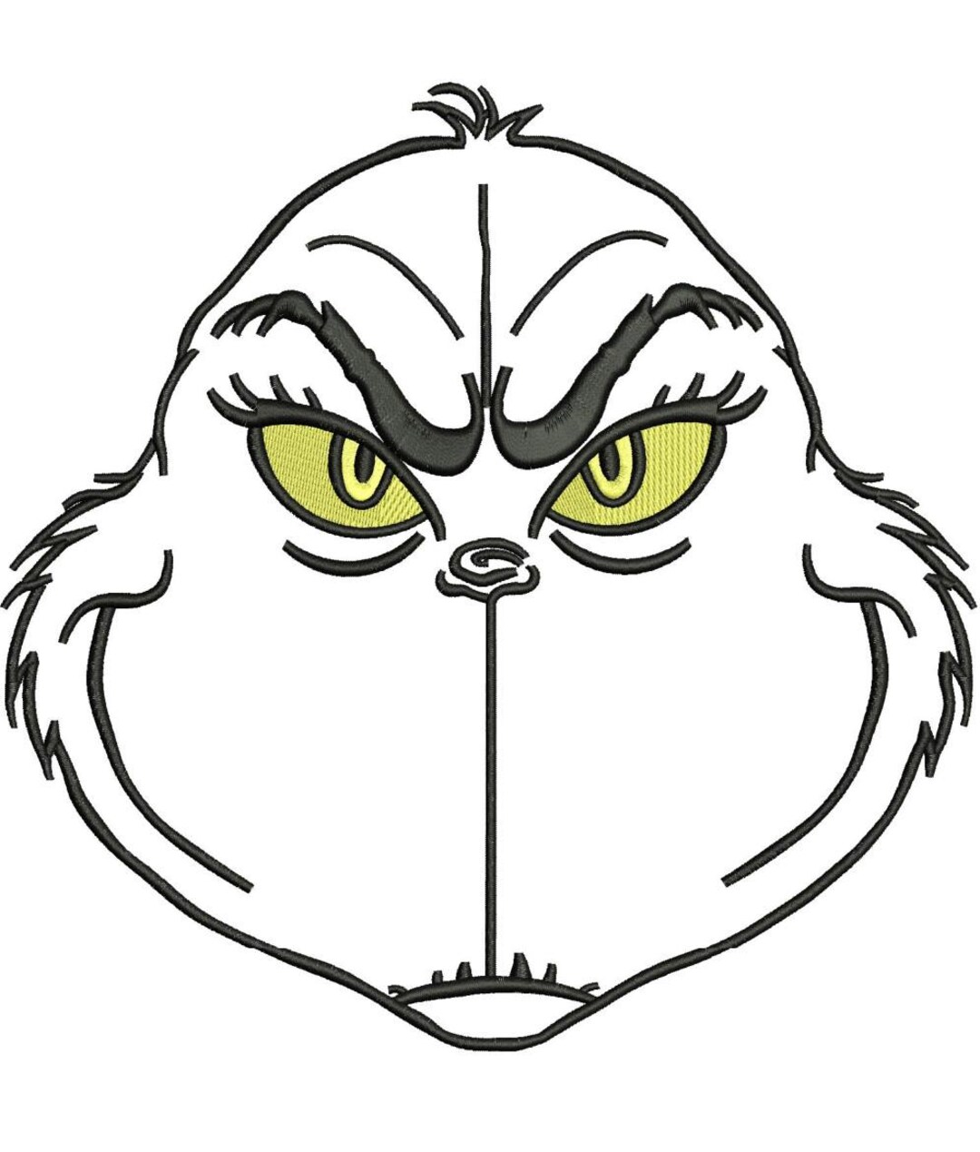 Retro Christmas Mischief Face Design – Holiday Machine File - Etsy