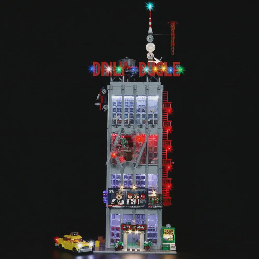 Light Kit for LEGO Marvel Daily Bugle #76178 - Etsy UK