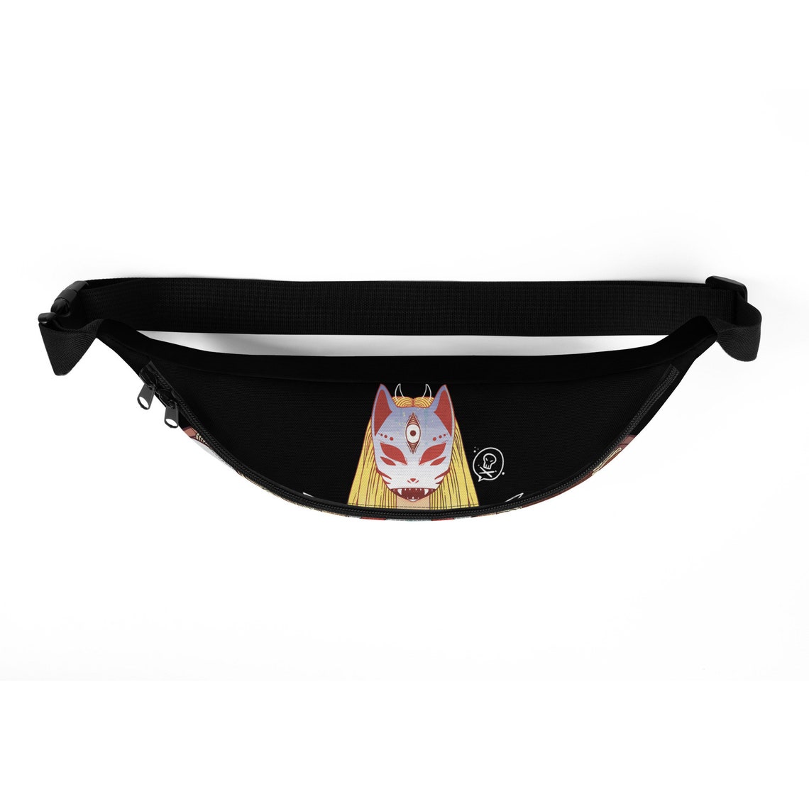 Ramen Noodle Fanny Pack, Anime School Girl Hip Purse, Goth Manga Waist ...
