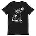Strange Cat Shirt, Goth Clothing, Graphic Tee, Unisex Grunge Tshirt ...