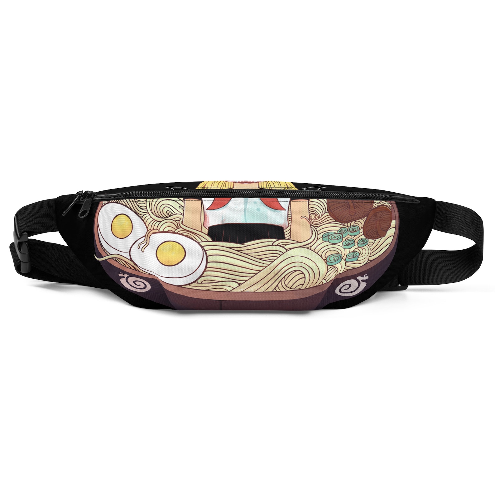 Ramen Noodle Fanny Pack, Anime School Girl Hip Purse, Goth Manga Waist ...