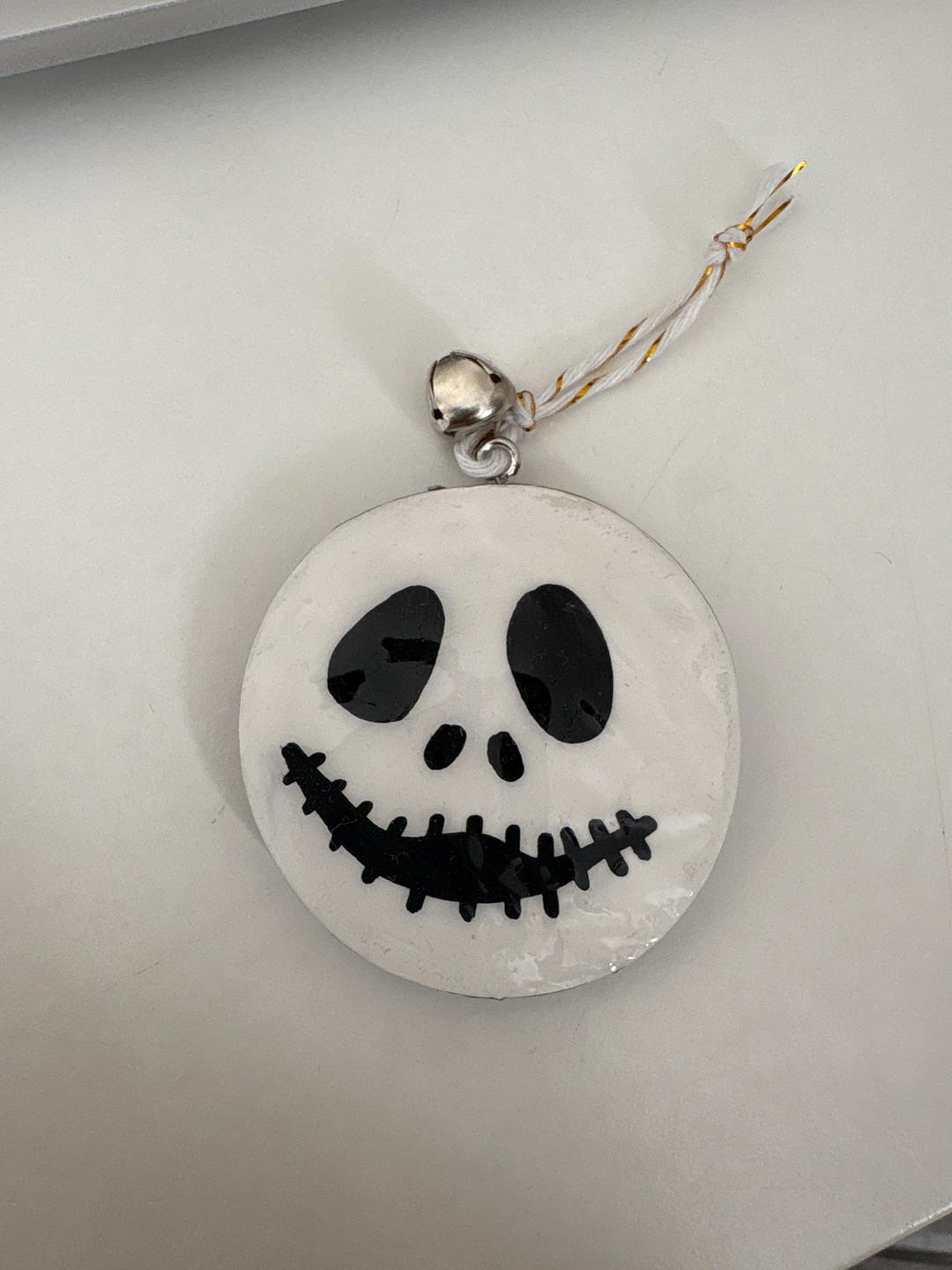 Jack Skellington Clay Christmas Decoration - Etsy