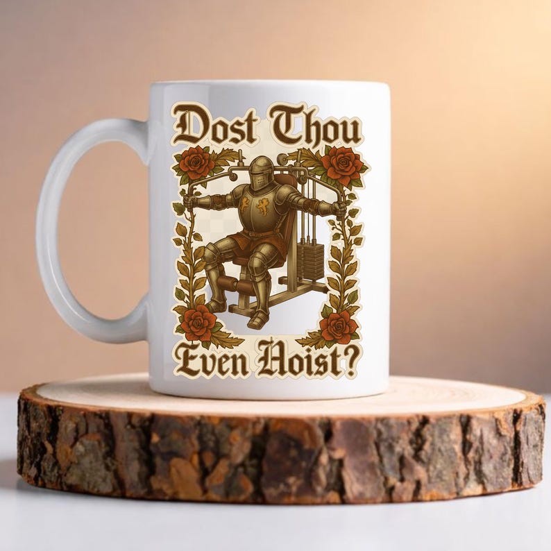 Dost Thou Even Hoist Medieval Gym Png, Funny Gym Png, Medieval Knight ...