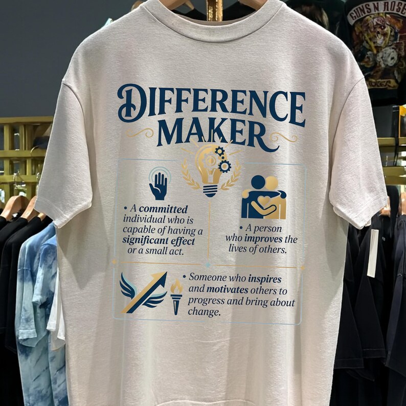 Difference Maker Definition Png, Friendship Png for Shirt, Therapist ...