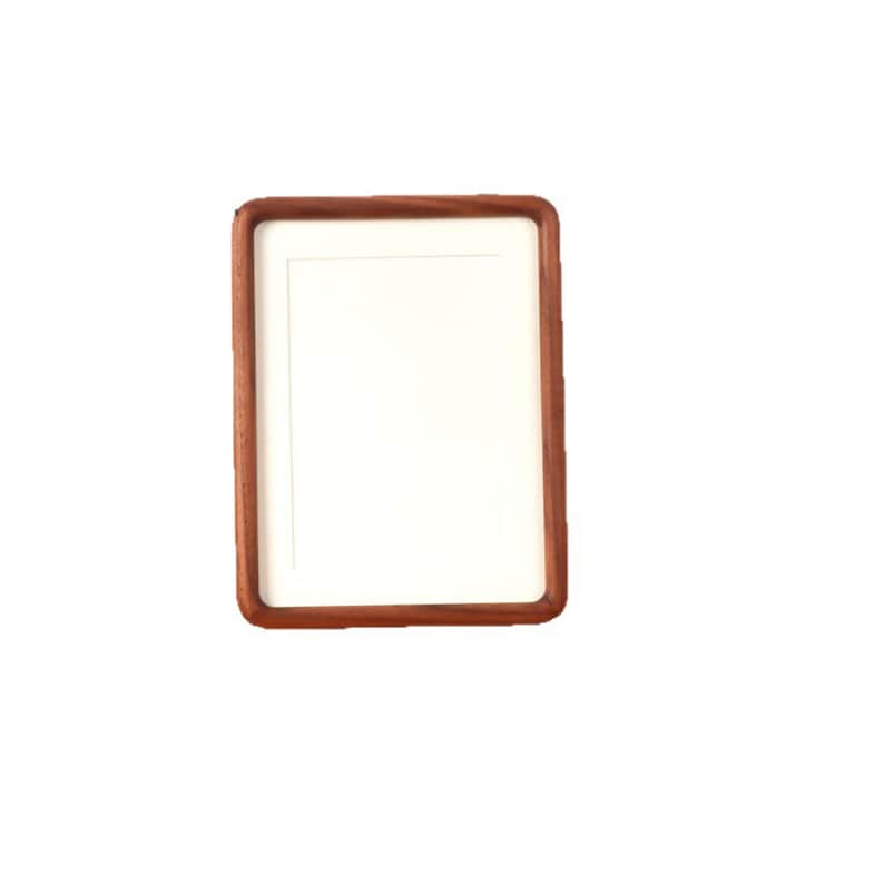 Rounded Corner Solid Wood Photo Frame, Design for Tabletop Display - Etsy