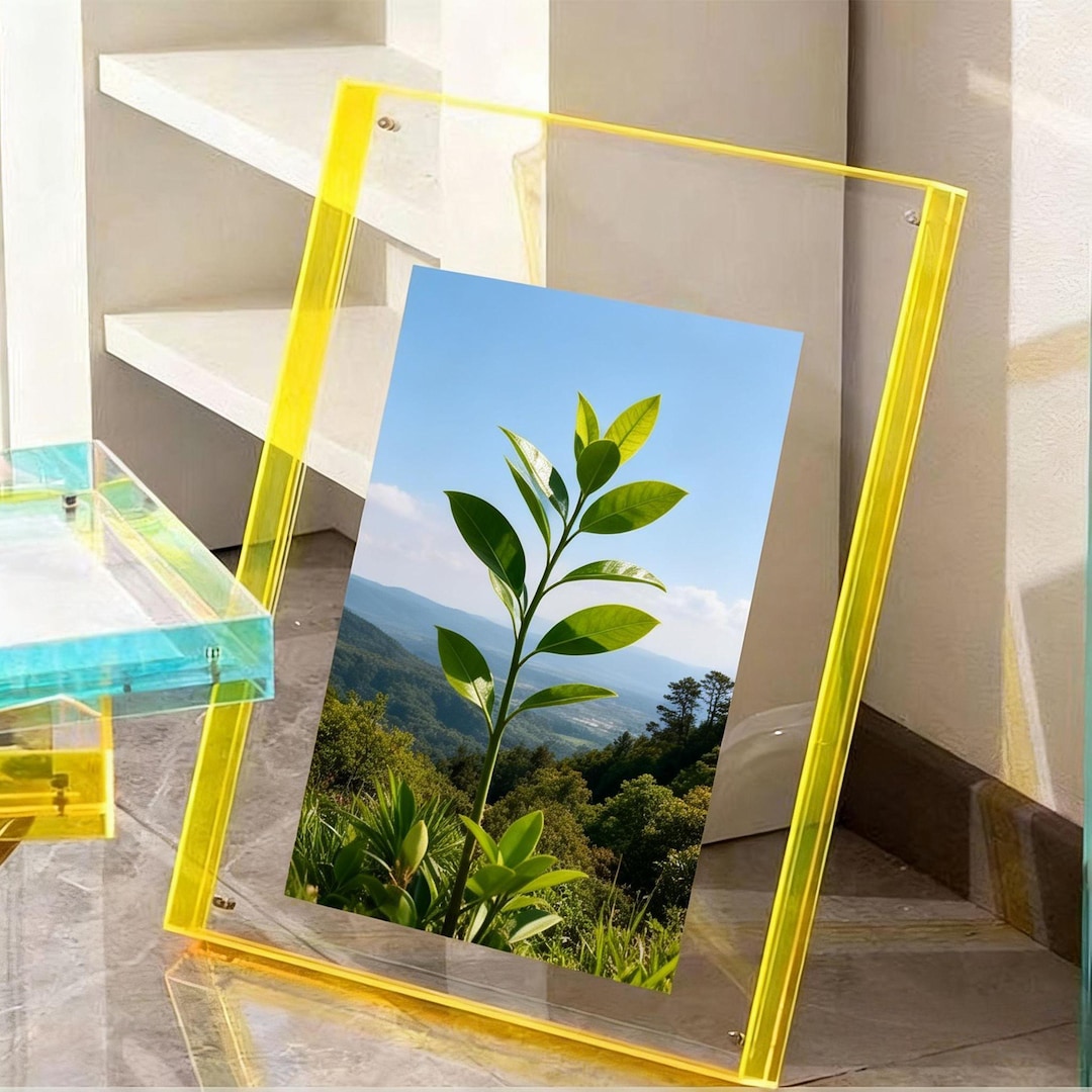Colorful Acrylic Photo Frames,colorful Transparent Display, Prints ...