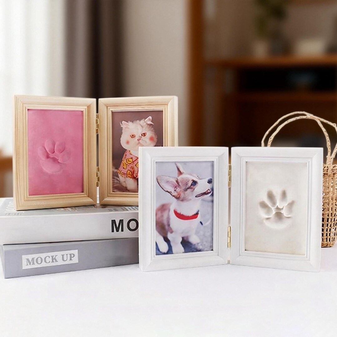 Paw Print Memory Frame,dog and Cat Memorial Gift - Etsy