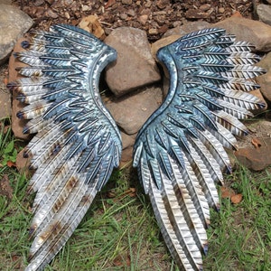 Metal Angel Wings - Etsy