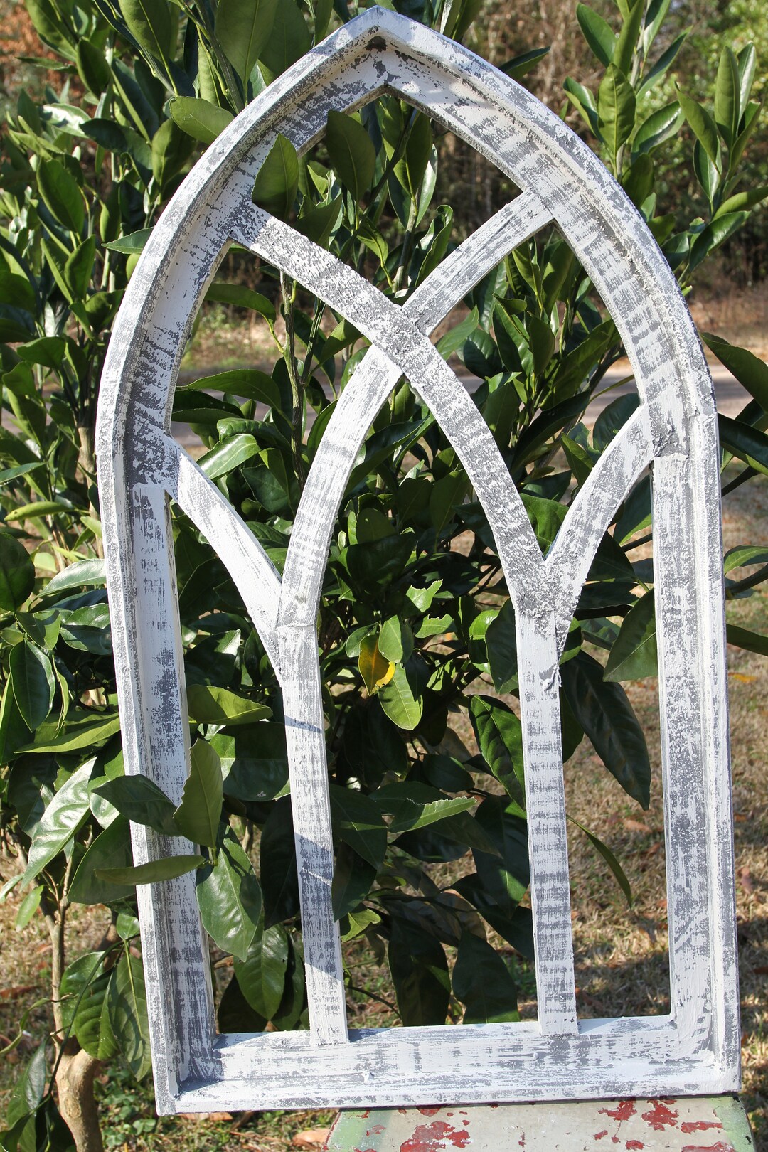 White Wood Window Frame, Home Decor, Free Ship - Etsy