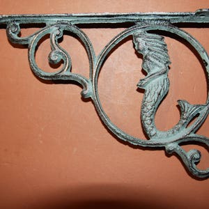 Mermaid Design, Shelf Brackets,beach Decor,shelf Braces,shelf Supports ...
