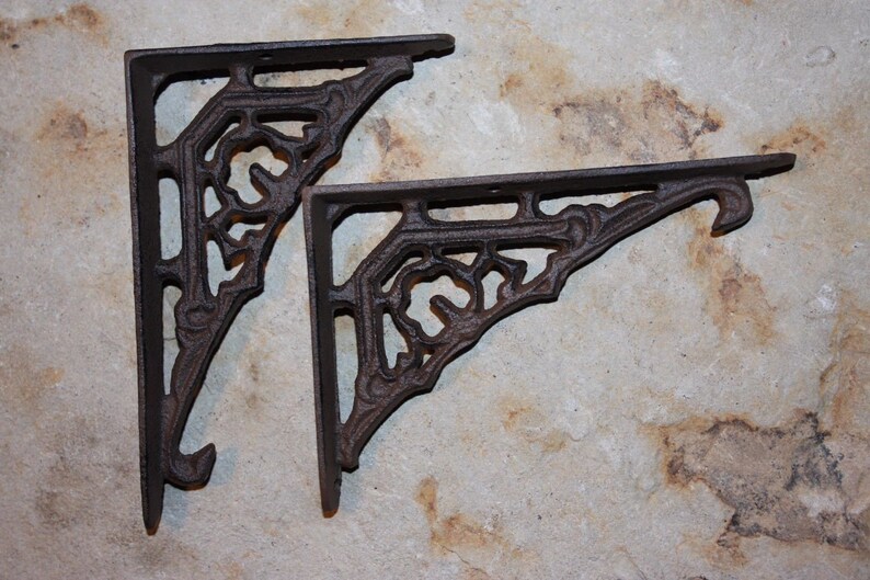 8pc Antique Style Art Deco Shelf Brackets 5 1/2 B-43 | Etsy