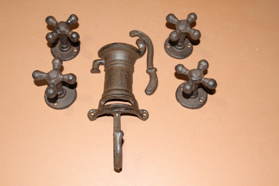 Faucet and Pump Collection Wall Hooks Free Ship H-89 | Etsy