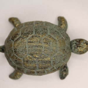 SPEEDY TURTLE / Collectible Free Standing Turtle / Bronze Look / 3 ...
