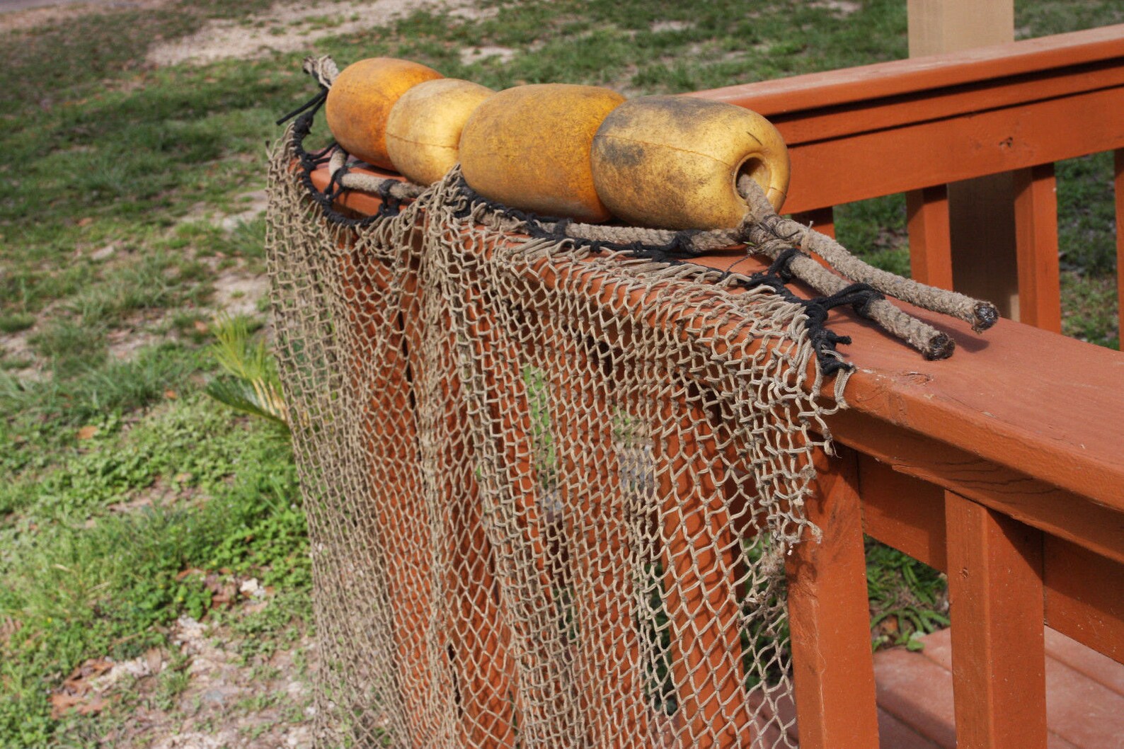 Weathered Commercial Fishing Net Rope Float Free Shipping - Etsy