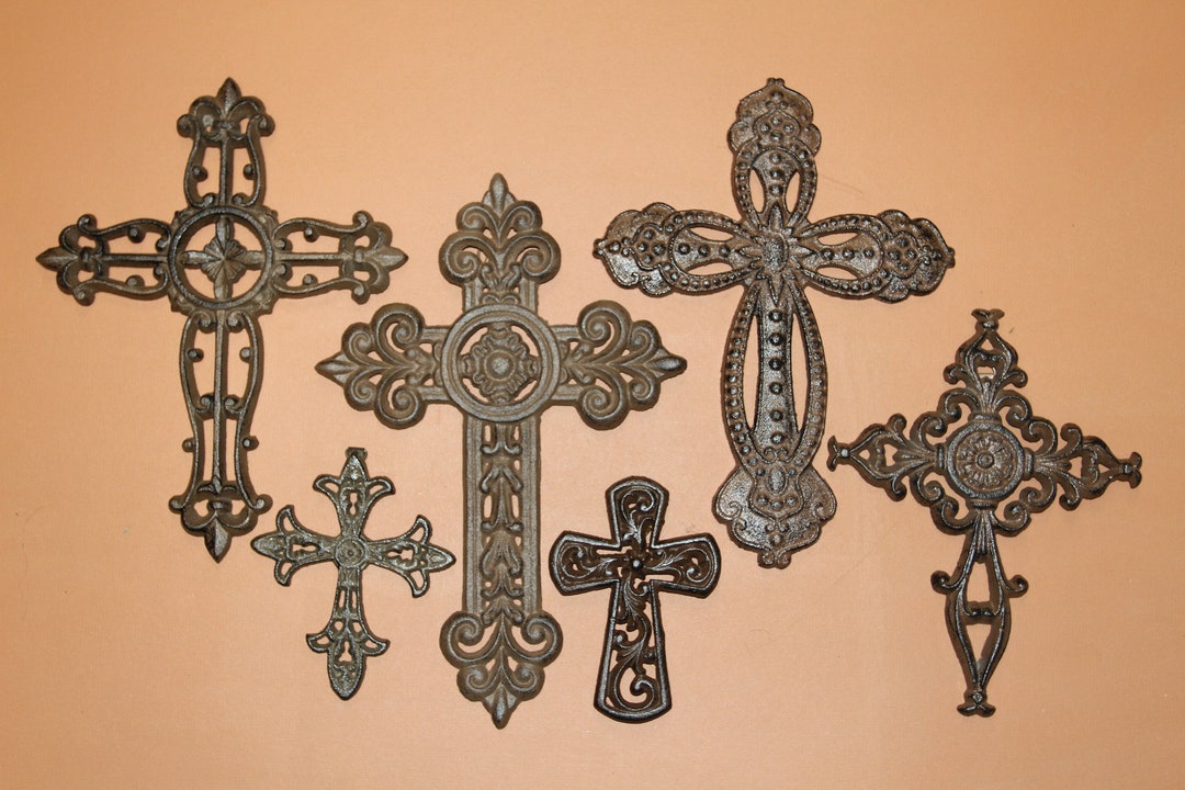 6- NEW - "chosen Collection",metal Crosses,all Occasion Gifts,religion ...