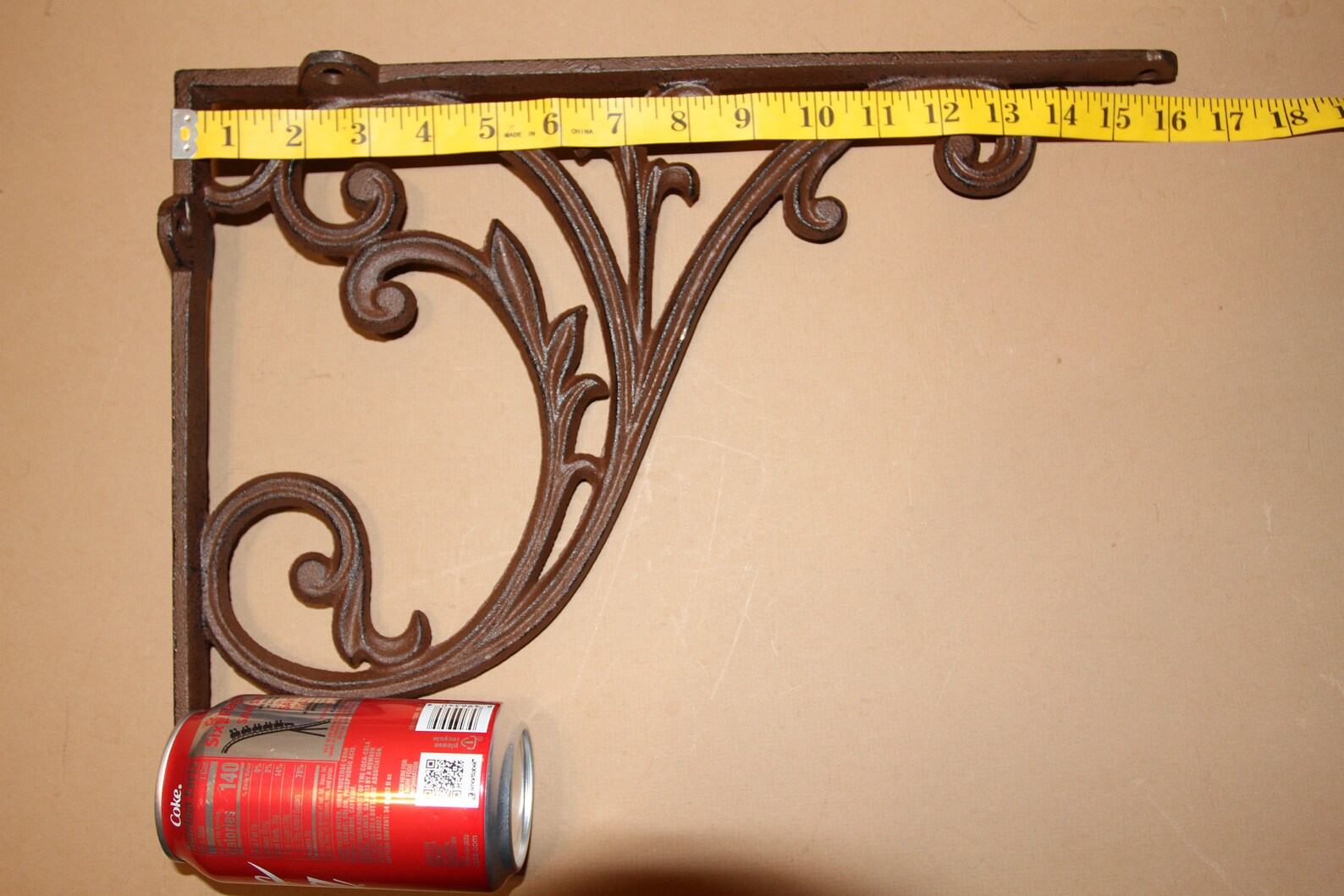 Paisley Design Extra Large Wall Bracket 12 X 16 - Etsy