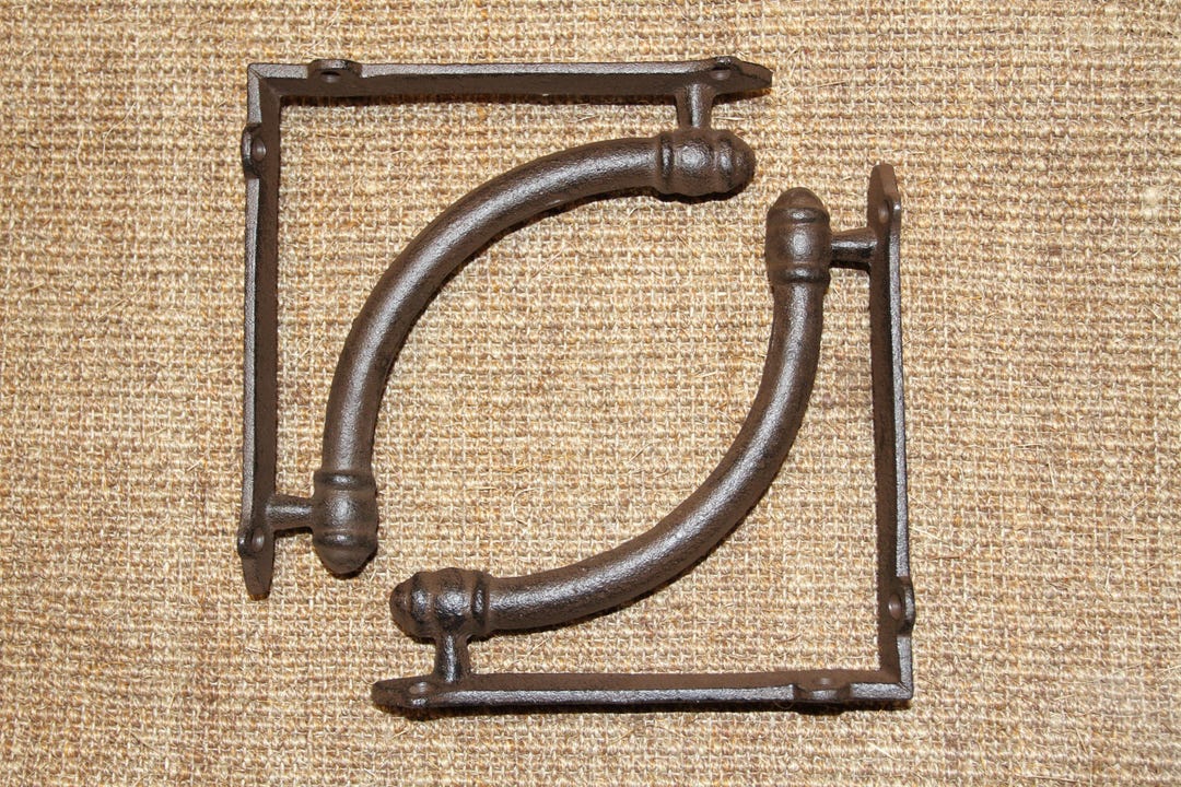 SHELF BRACES, Corner Corbels, Kitchen Shelving, Bent Pipe Design ...