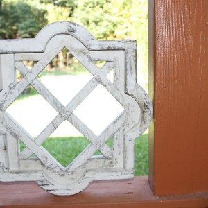 Patchwork Design Weathered Wood Window Craft Ready Free Ship - Etsy
