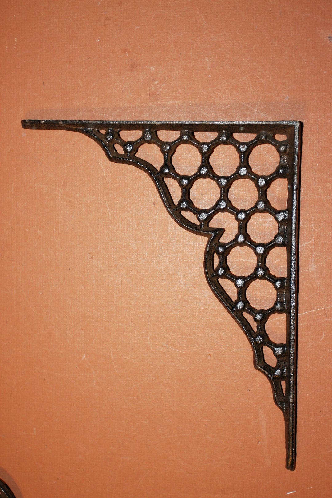 SHELF BRACKETS, Honey Comb Design, Shelf Braces,corbels,country Decor ...