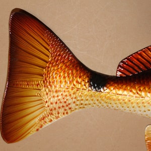 28" Redfish Wall Mount - Life Size and Species Correct- Trophy Fish ...