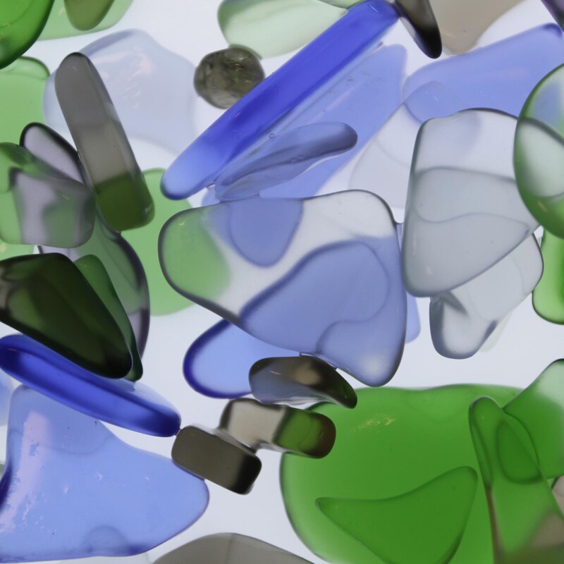 Tumbled Glass - Etsy