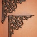 3pc 5 1/2 Decorative Cast Iron Corbels, Victorian Style, Free Ship B-28 ...