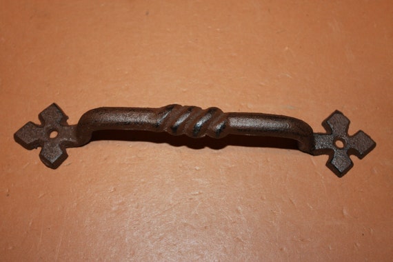 Gothic Style Drawer Pulls Cast Iron Free Shipping HW-68 | Etsy