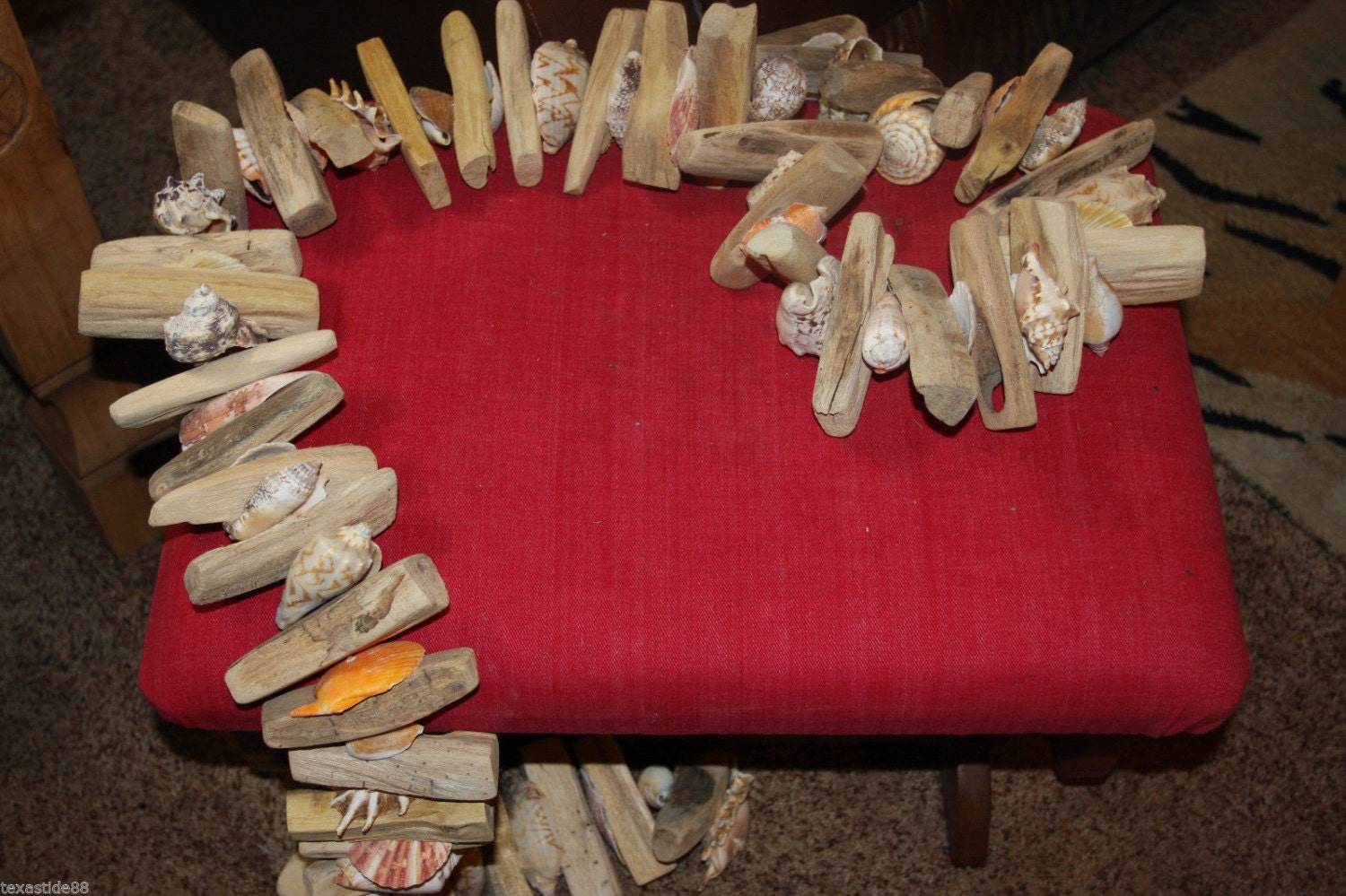 Sea Shell and Driftwood Garland Wedding Table Runner Free | Etsy