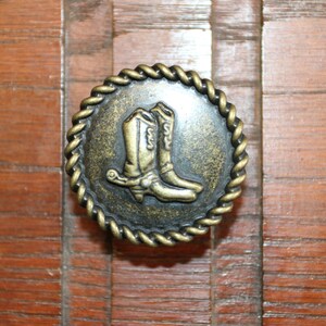 COWBOY BOOT Dresser Pulls / Ranch Decor / Country Western Decor / Door ...