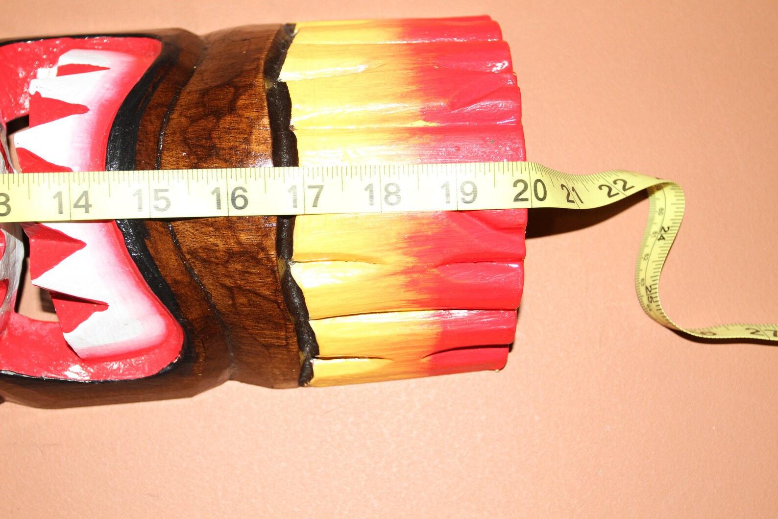 20 Long Vibrant Color Tiki Mask Tiki Bar Decor Free - Etsy