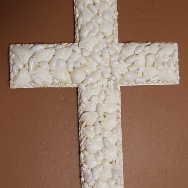 Seashell Cross - Etsy