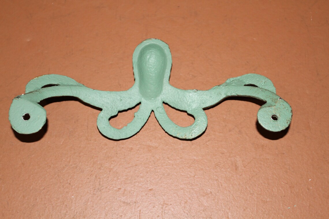 Octopus Drawer Pulls Beach Bathroom Decor Free Ship Hw-53 - Etsy