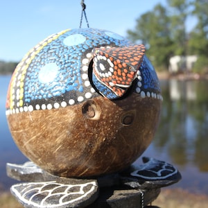 Colorful Bobbing Head Turtle Wind Chime, Beach Decor, Free Shipping G ...